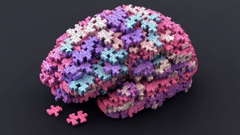 The Concept of Alzheimer S Awareness is Represented by a Human Brain ...