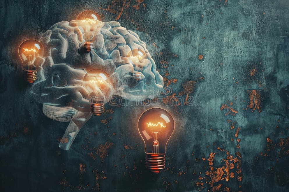 Concept of Analyzing Cognitive Strategies and Thinking Patterns. Stock ...