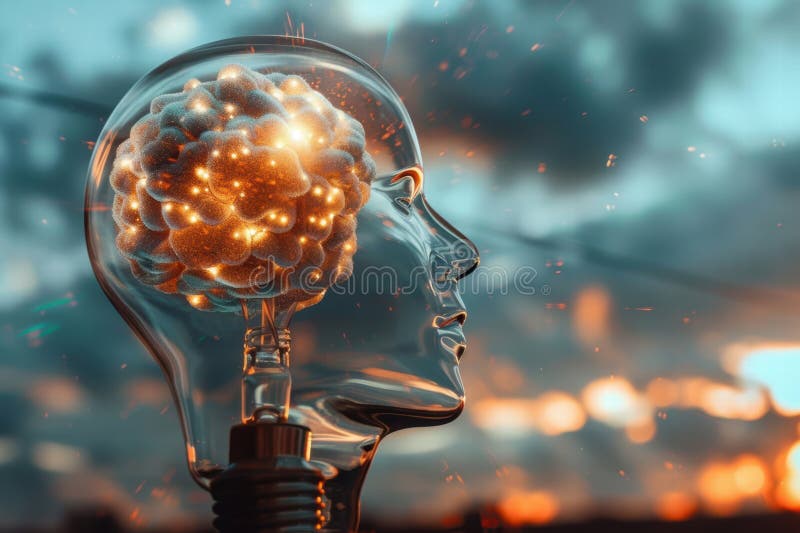 Concept of Analyzing Cognitive Strategies and Thinking Patterns. Stock ...