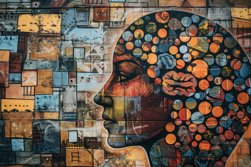 Concept of Analyzing Thoughts and Cognitive Development. Stock Photo ...