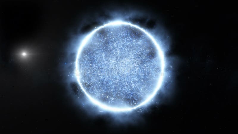 Concept Animation of a Strange Star in the Milky Way Stock Footage ...