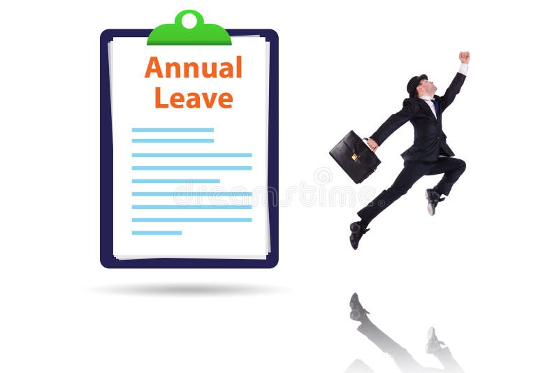 Concept of Annual Vacation and Leave Stock Photo - Image of business ...