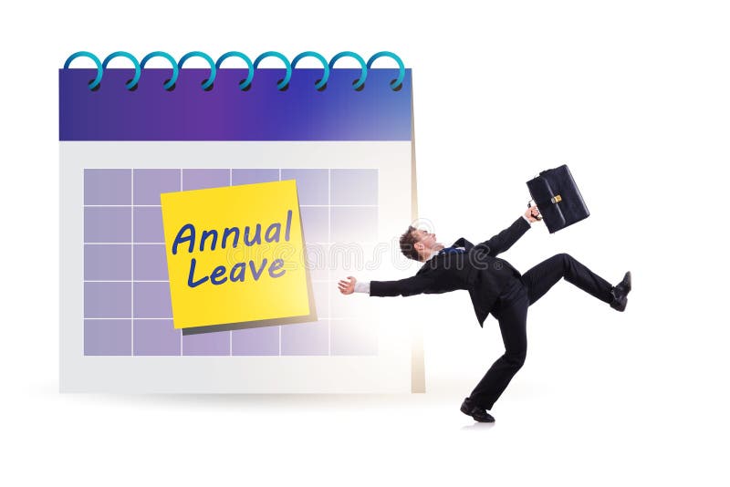 Concept of Annual Vacation and Leave Stock Image - Image of week ...
