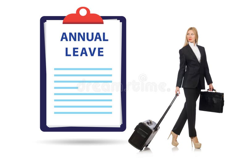 Concept of Annual Vacation and Leave Stock Image - Image of concept ...