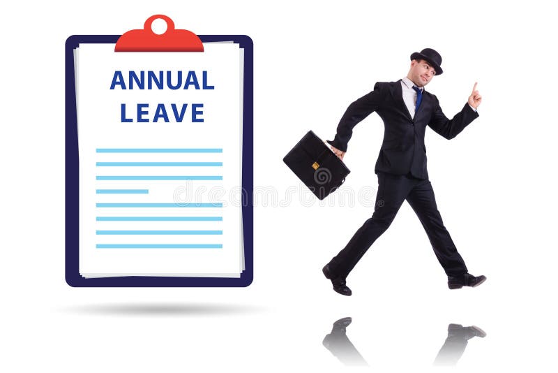 Concept of Annual Vacation and Leave Stock Photo - Image of event ...