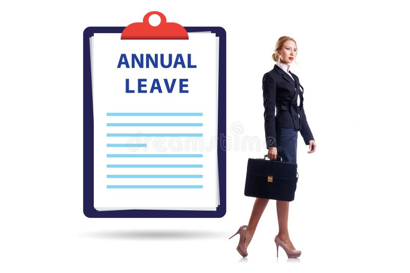 Concept of Annual Vacation and Leave Stock Photo - Image of holiday ...