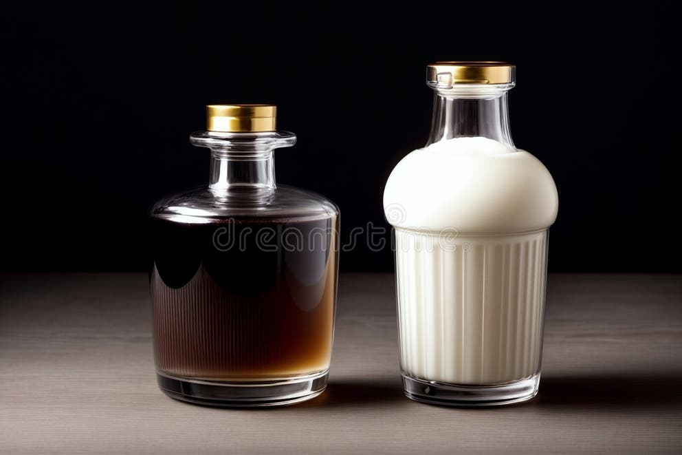 Aromatic Elixir an Elegant Composition of Vanilla Extract.AI Generated ...