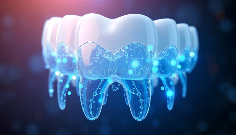 A Concept Art of AI-generated, Self-healing Teeth that Can Regenerate ...