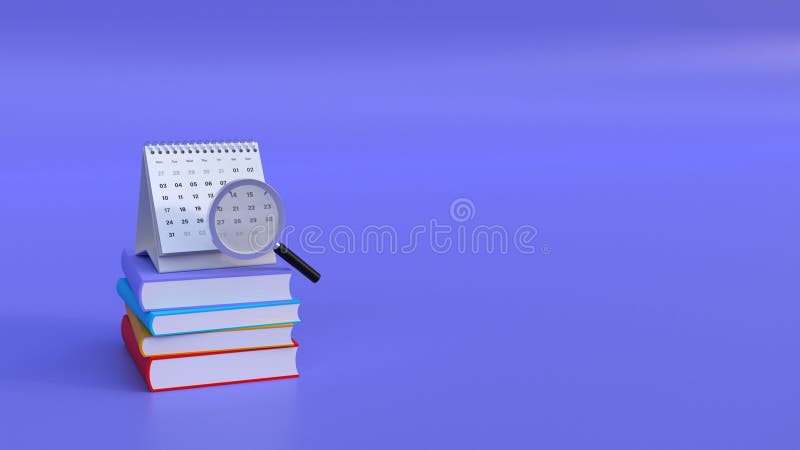 Concept Art for Exam Deadline 3d Rendering Background, Banner for ...