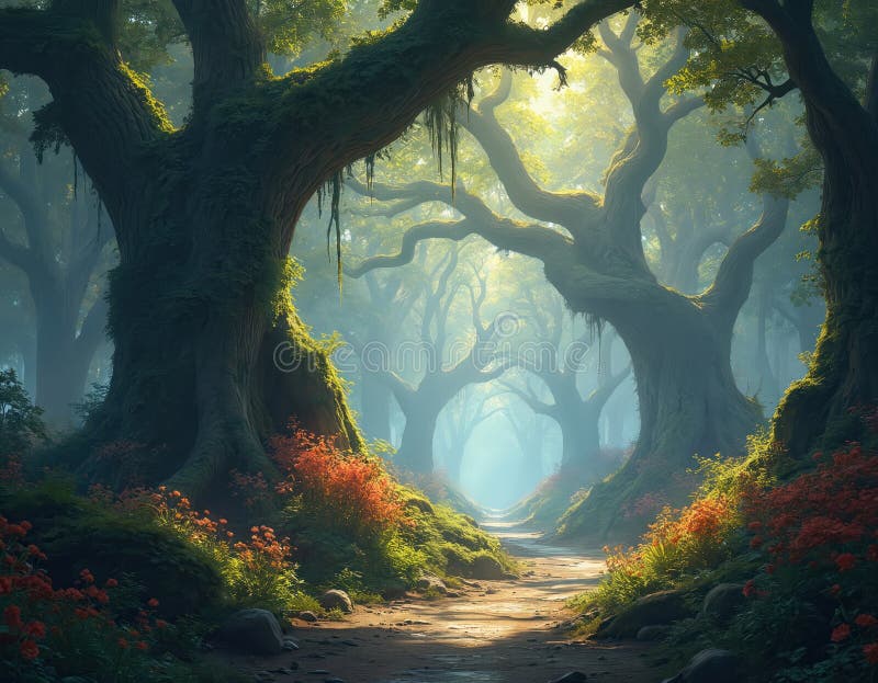 Concept Mystical Realm Stock Illustrations – 3,206 Concept Mystical ...