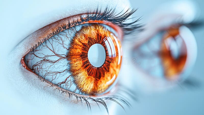 Concept Art Reveals Artistic X Ray View of Human Eye Highlighting ...