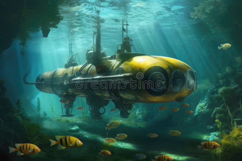Underwater Drones Stock Illustrations – 316 Underwater Drones Stock ...