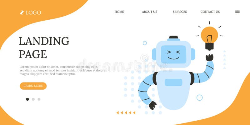 Concept of Artificial Intelligence Assistant Stock Vector ...