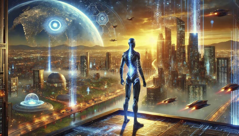 Concept of Artificial Intelligence Development in the Future Stock ...