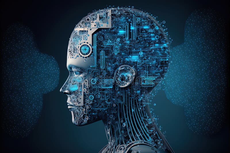 Concept of Artificial Intelligence, Technology and Engineering. AI ...