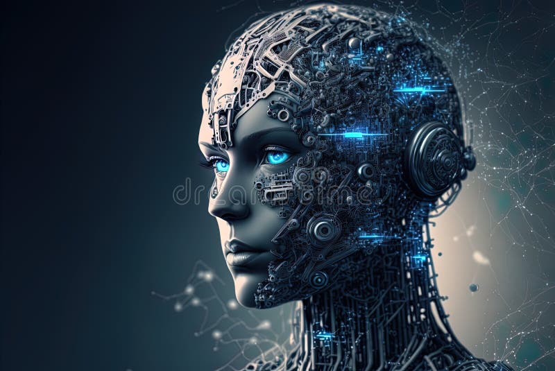 Concept of Artificial Intelligence, Technology and Engineering. AI ...