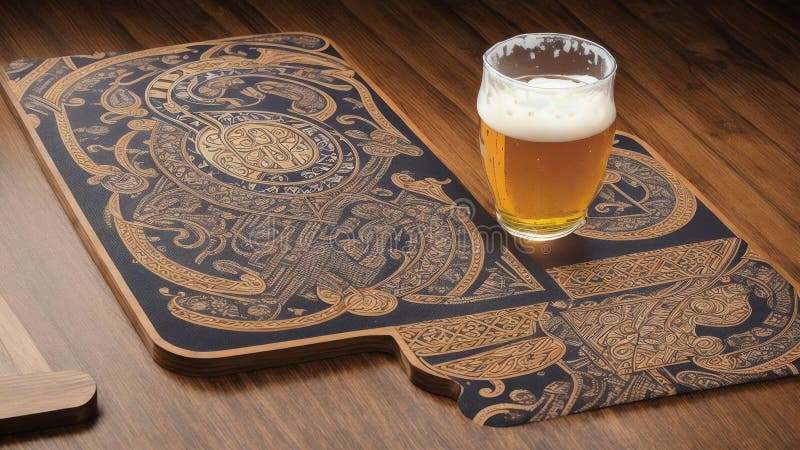 Artistry in Every Sip International Beer Day Beer Mat.AI Generated ... Artistry in Every Sip International Beer Day Beer Mat.AI Generated ...