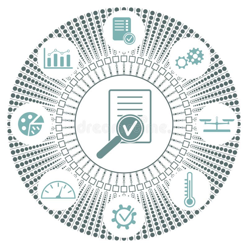 Concept of assessment stock illustration. Illustration of audit - 260876313