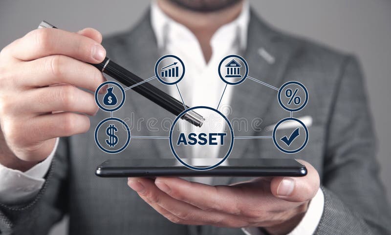 Concept of Asset. Business Concept Stock Photo - Image of monitoring ...
