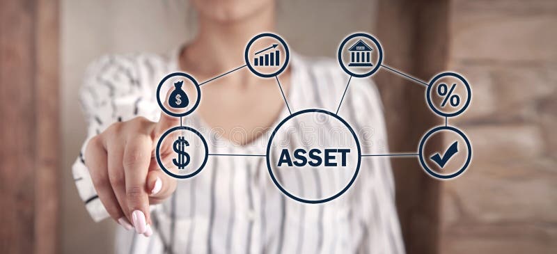 Concept of Asset. Business Concept Stock Photo - Image of market ...