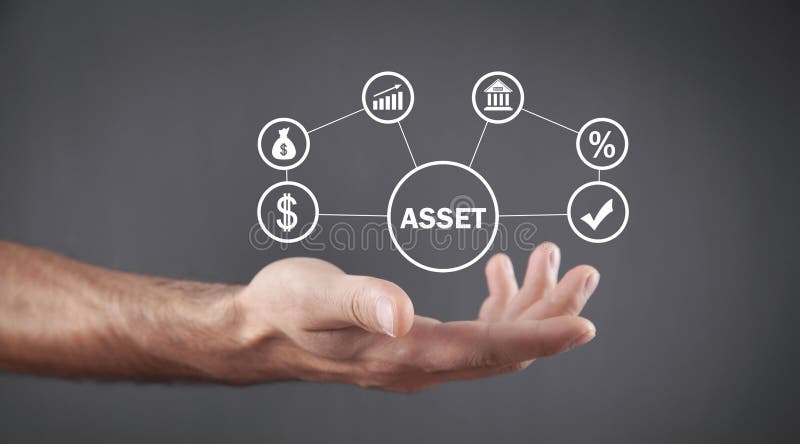 Concept of Asset. Business Concept Stock Image - Image of service ...