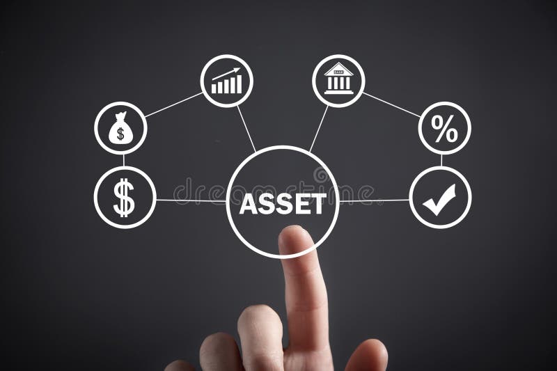 Concept of Asset. Business Concept Stock Photo - Image of finance ...
