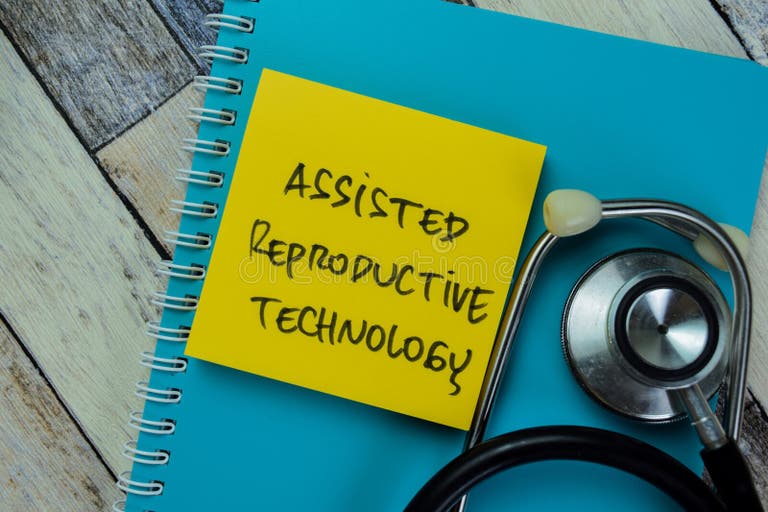 Concept of Assisted Reproductive Technology Write on Sticky Notes with ...
