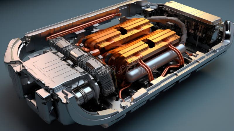 Engine and Chassis of the Modern Passenger Jet Aircraft Stock Photo ...