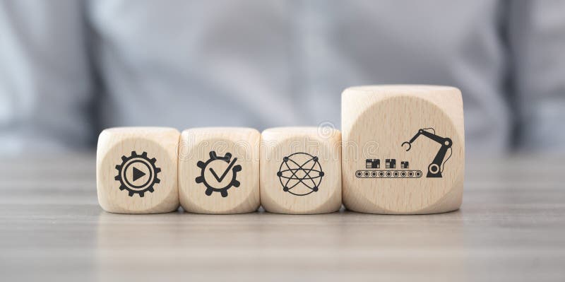 Concept of automation stock photo. Image of management - 266229038