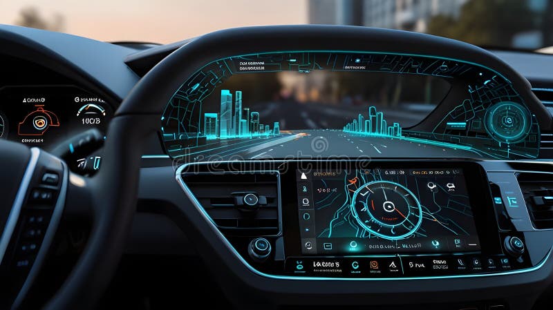 Concept of Autonomous Driving with Digital Car Systems and Navigation ...