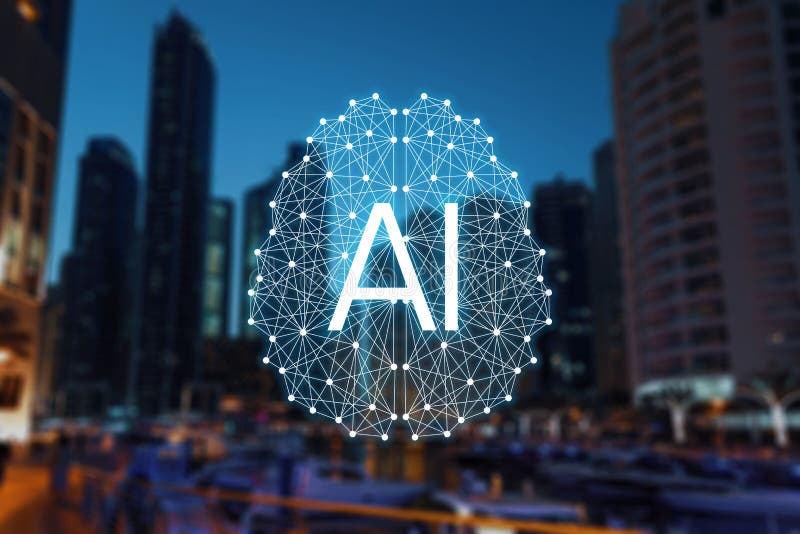 The Concept of Autonomous Things and Smart City Stock Photo - Image of ...