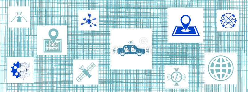 Autonomous Vehicle Icons Stock Illustrations – 667 Autonomous Vehicle ...