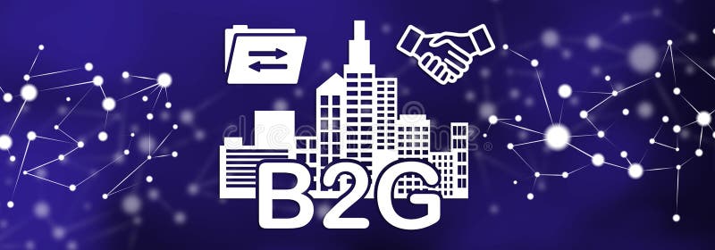 Concept of b2g stock illustration. Illustration of strategy - 228624053