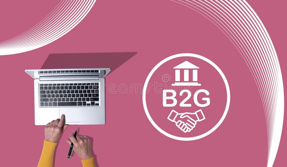 Concept of b2g stock photo. Image of customer, marketing - 337665012
