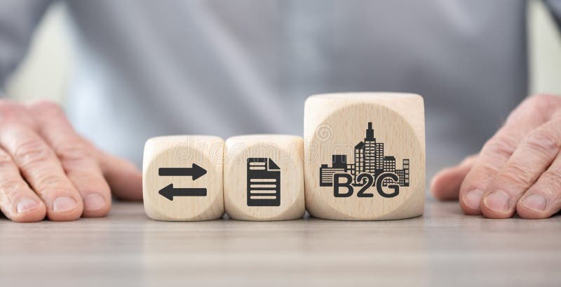 Concept of b2g stock image. Image of organization, service - 250135791
