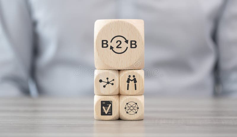 Concept of b2b stock image. Image of purchase, sales - 337304857