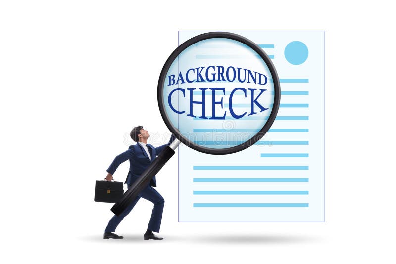 Concept of Background Security Check Stock Image - Image of online ...