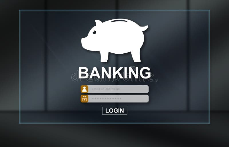 Concept of banking stock image. Image of currency, business - 158726153