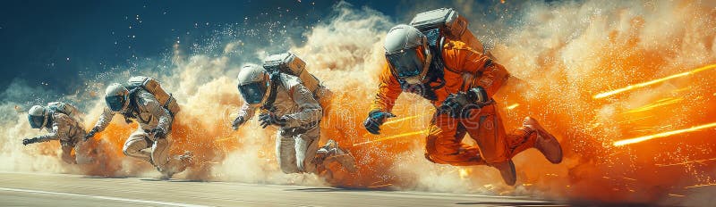 Concept Banner Highlighting Innovative Fast Machine Learning or Stock ...