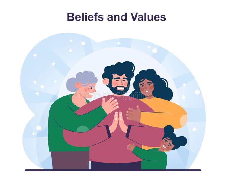 The Concept of the BASIC Ph. Model for Coping with Grief Stock Vector ...