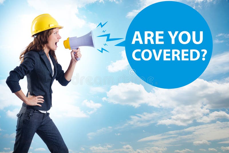 Concept of Being Covered by Insurance Stock Photo - Image of protection ...