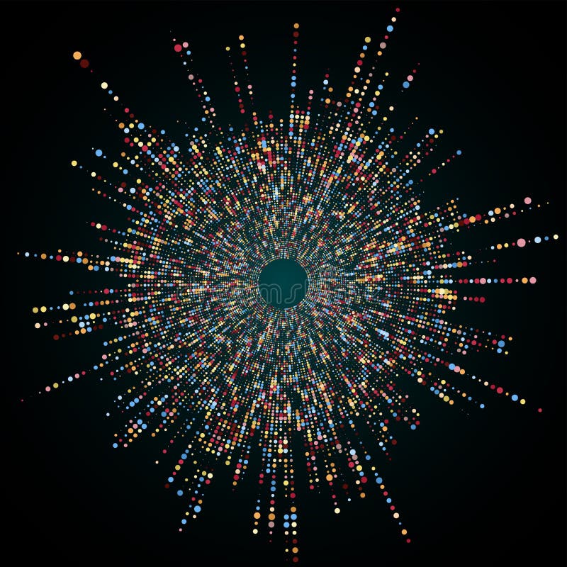 Concept of Big Data or Digital Transformation Stock Vector ...