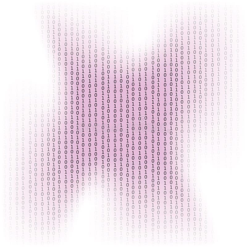Concept Binary Code Numbers Stock Vector Illustration Of Information