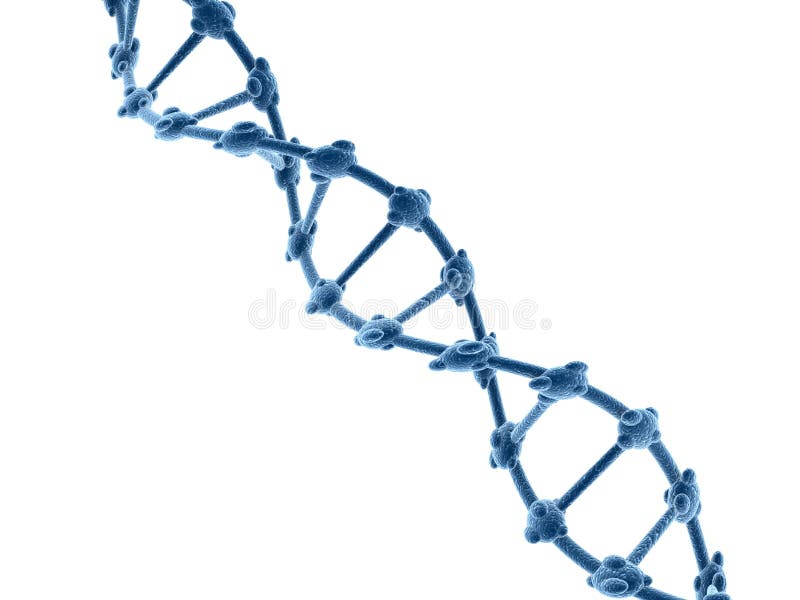 Concept of Biochemistry with Dna Molecule Isolated in Medical ...
