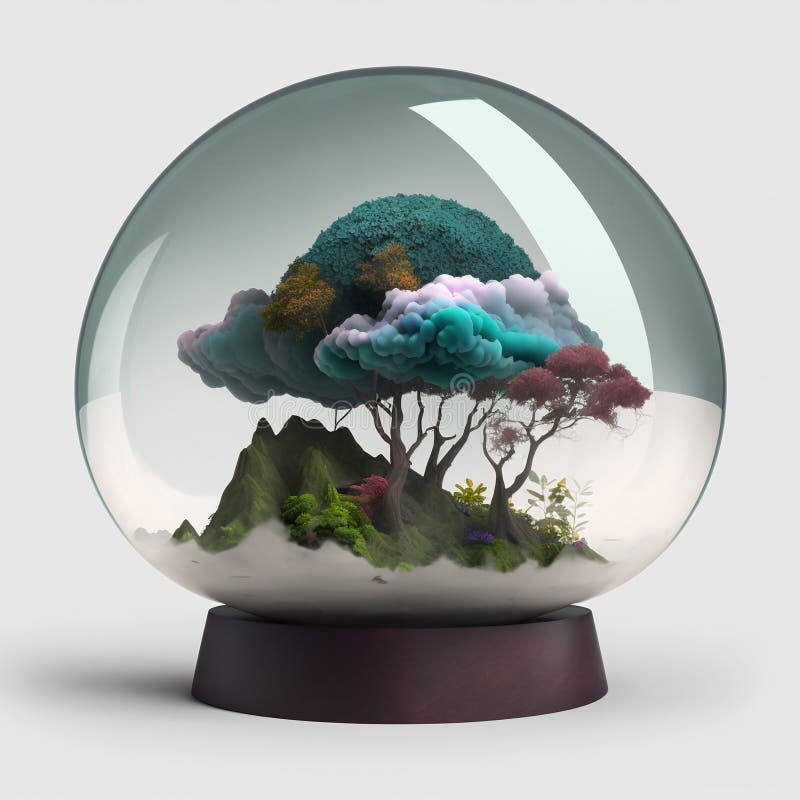 The Concept of the Biosphere Created with Generative AI Technology ...