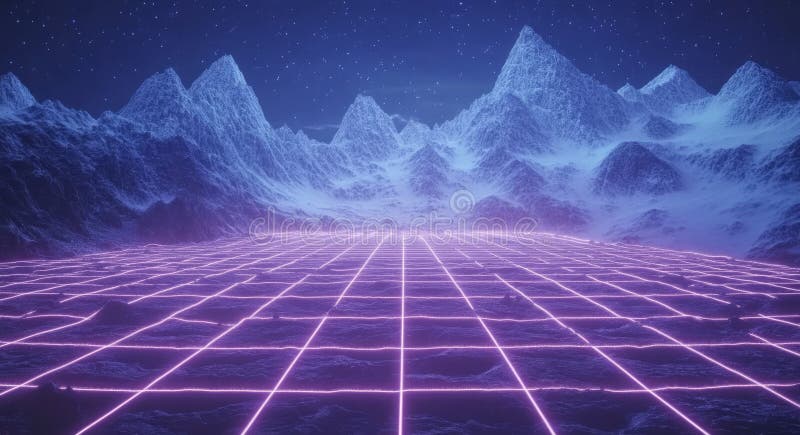 A Concept Blending Retro Video Games, Futuristic Design, Computer ...