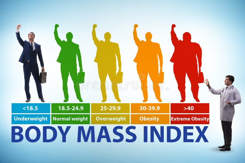 Concept of BMI - Body Mass Index Stock Image - Image of doctor ...