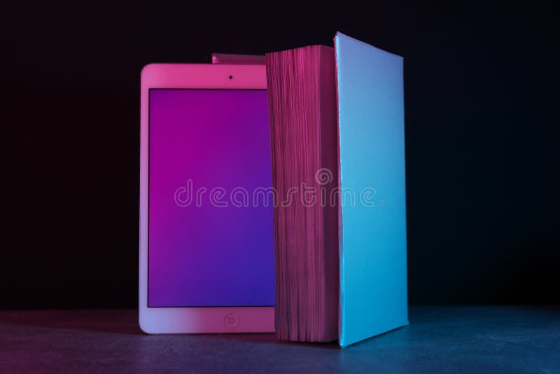 Concept of Books Vs Technology, Old Search for Information Vs Modern ...