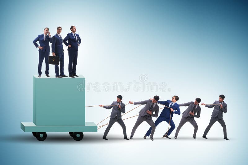 Concept of Bossy Autocratoc Leadership Stock Image - Image of bossy ...