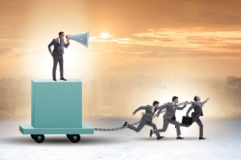 Autocratic Leadership Clipart